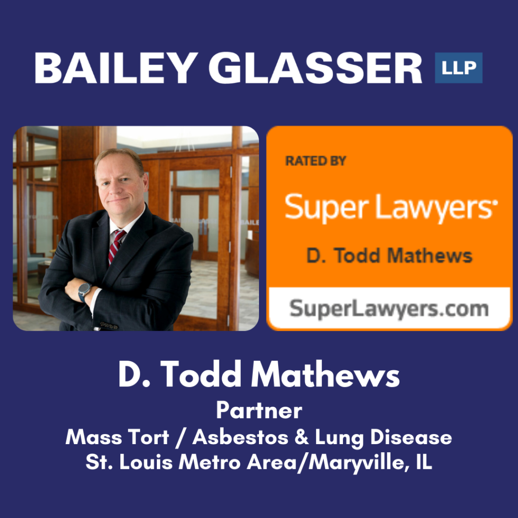 Partner D. Todd Mathews Named a "Super Lawyer" - The Bailey Glasser Blog